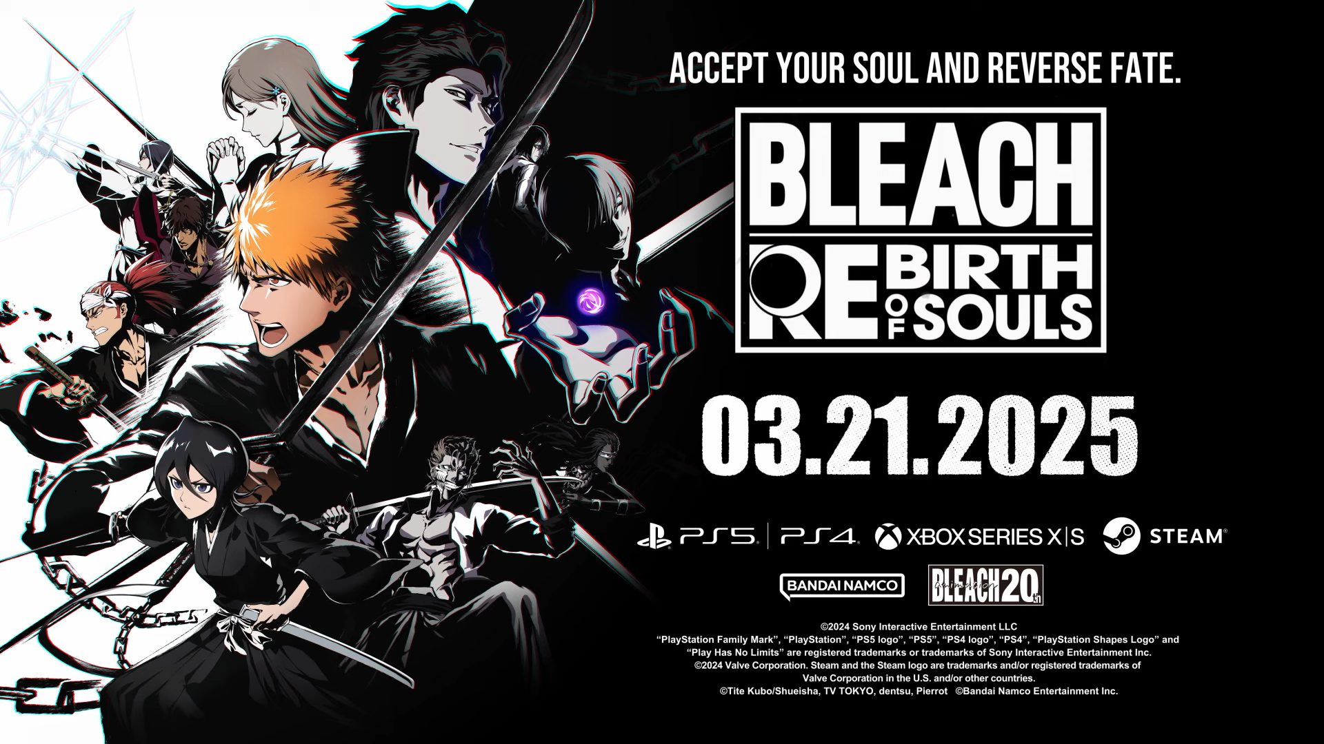 Bleach: Rebirth of Souls Akan Dirilis Pada 21 Maret 2025